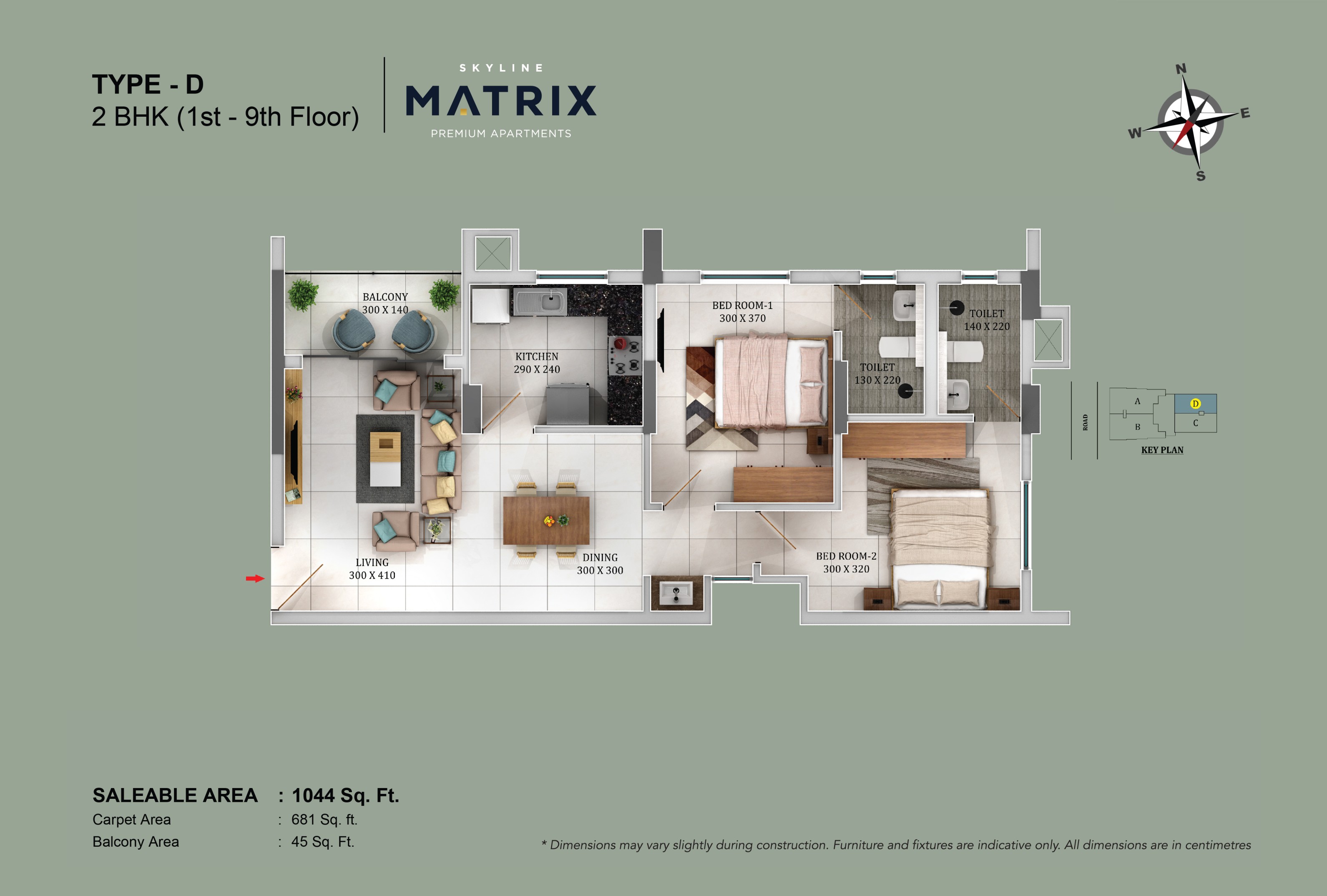 Skyline Matrix | 3BHK Luxury Apartments in Kakkanad, Kochi | Skyline ...